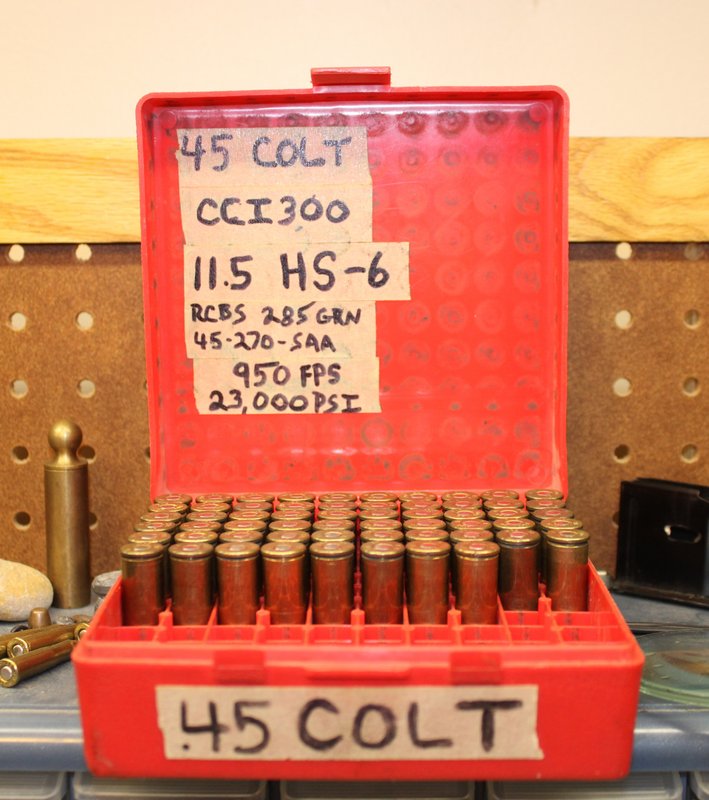 .45 Colt +P Loads for S&W 25-5 and New Ruger SAs | The Art & Science of ...