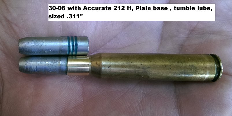 Accurate 212 gr. Plain base , tumble lube, 30-06 | The Art & Science of ...